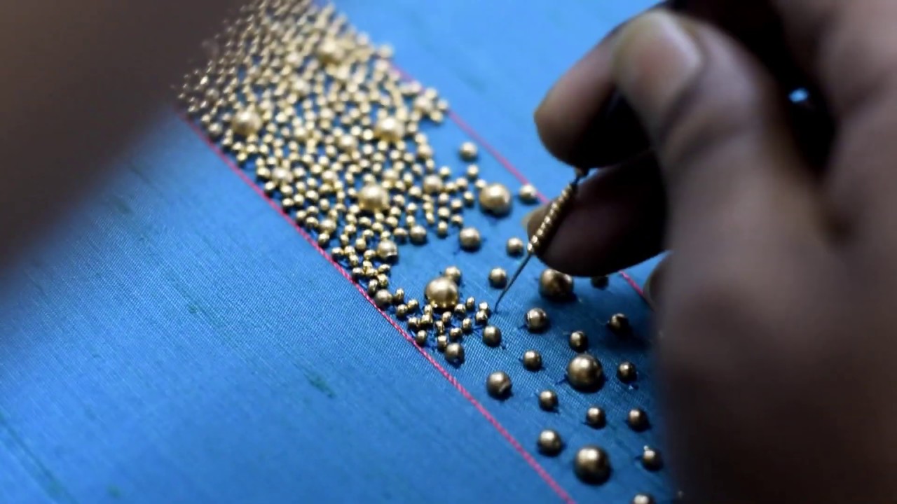 How to Bead a Dress - Beaded Design