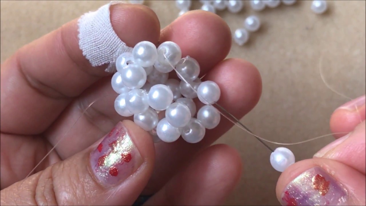 How to Make Beaded Ball - Beaded Design