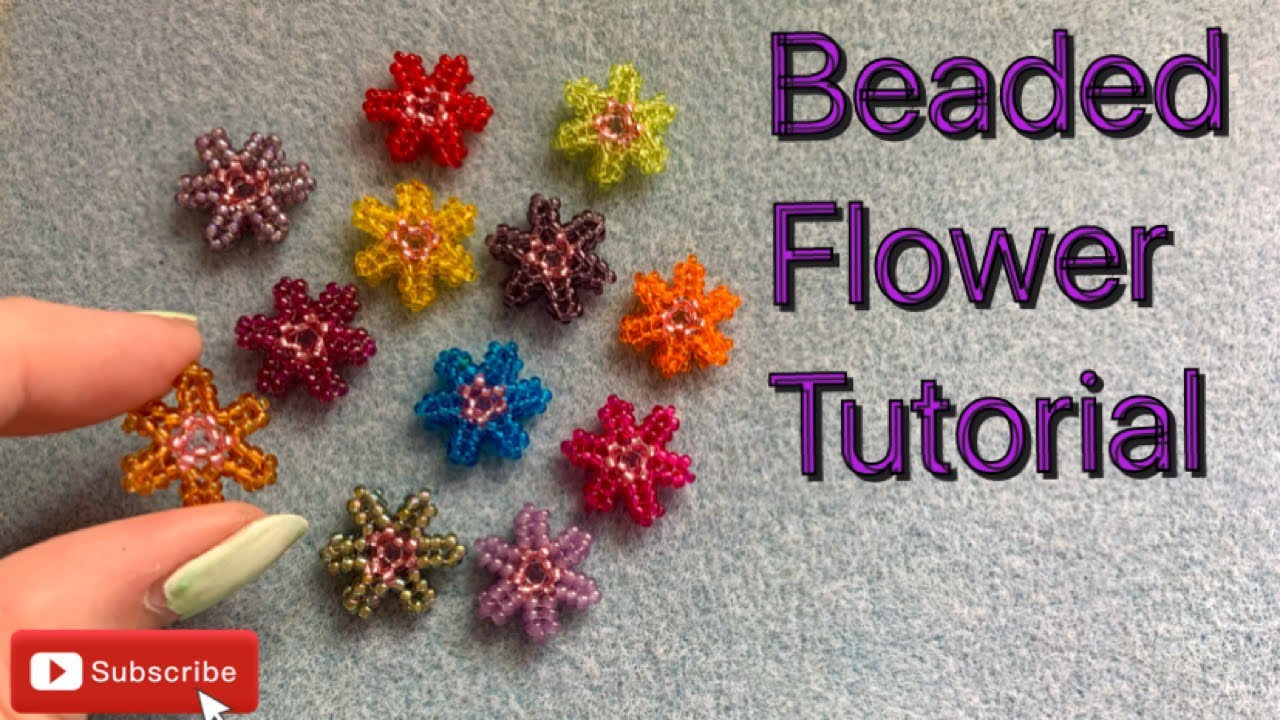 How to Make Beaded Flowers Instructions - Beaded Design