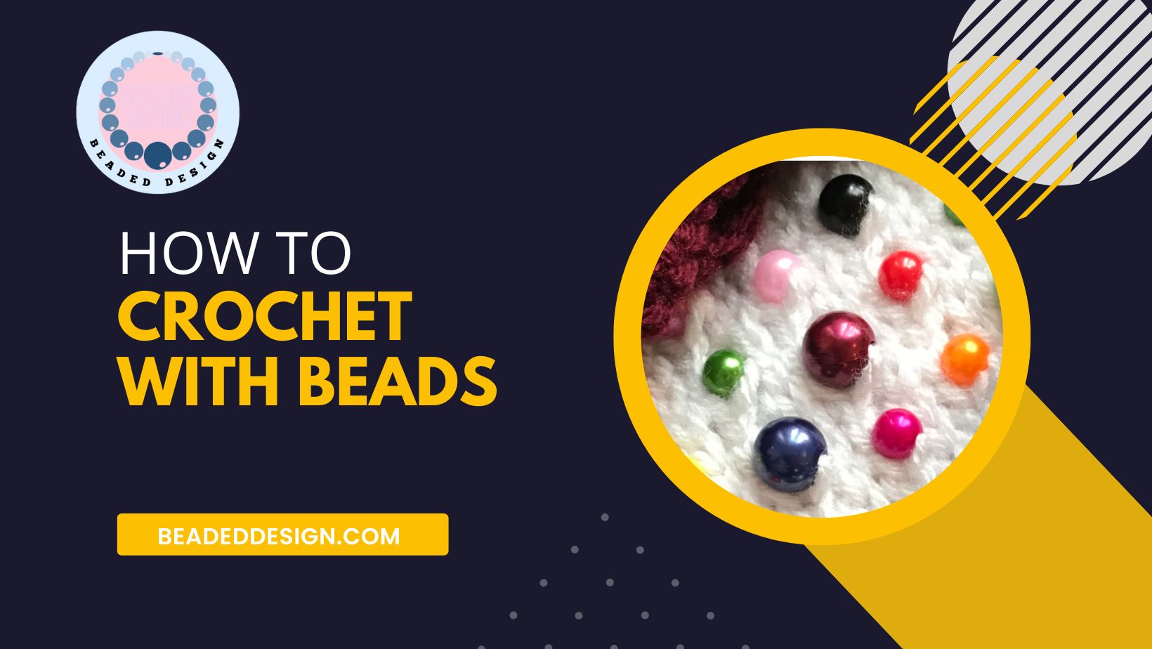 Step by Step How to Bead a Cross - Beaded Design